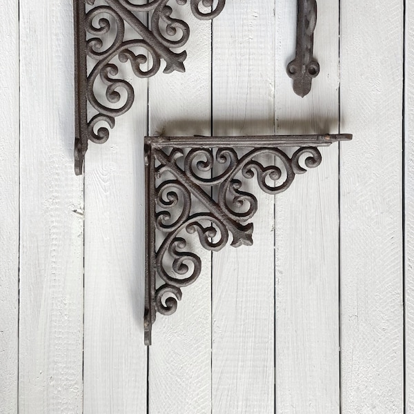 Decorative Metal Brackets - Etsy