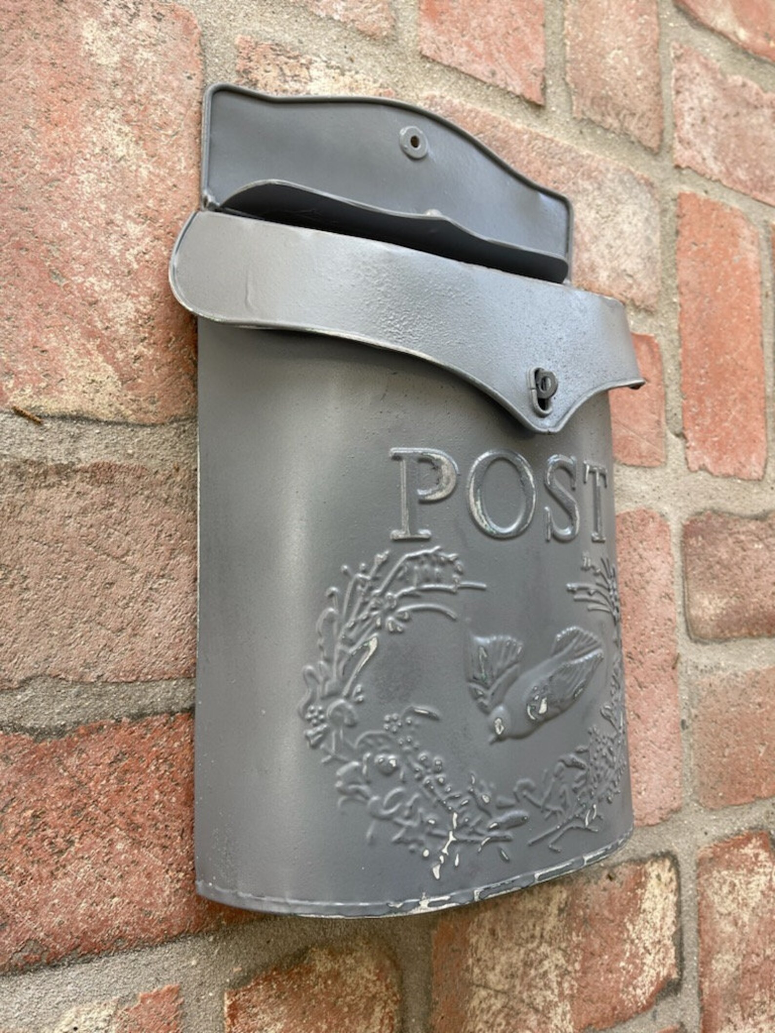 Mailbox Post, Metal Box, Wedding Card Box, Post - Etsy