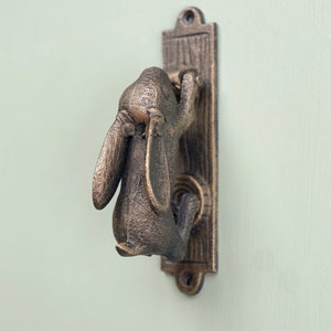 Rabbit Door Knocker for Front Door Decor for the Home Decor for the ...