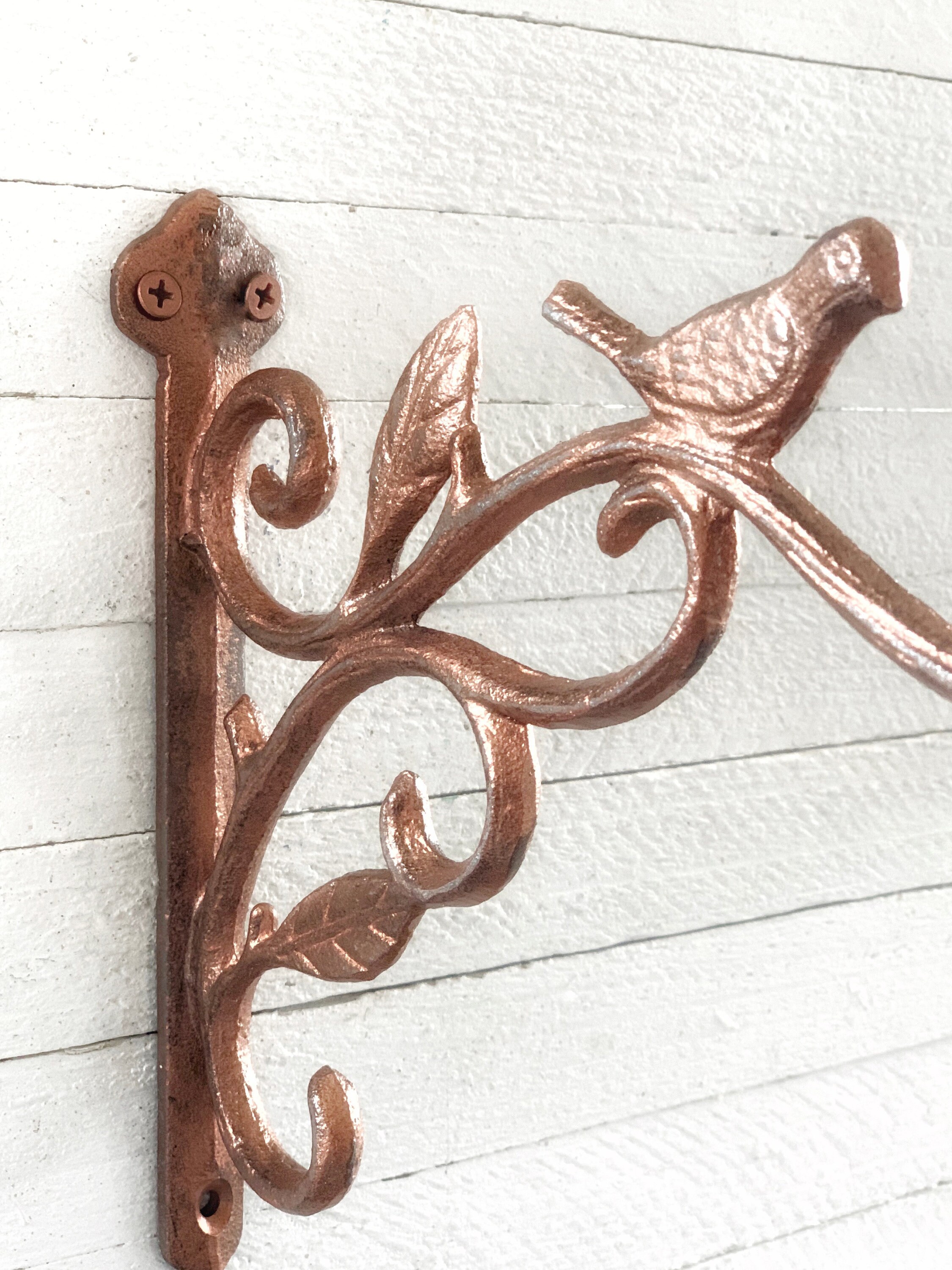 Bird Wall Decor, Bird Bracket, Plant Hanger, Plant Holder Hanging ...