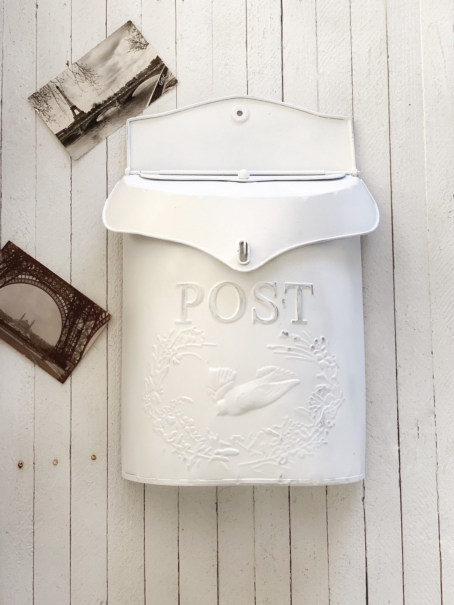 Mailbox Post Metal Box Wedding Card Box Post - Etsy