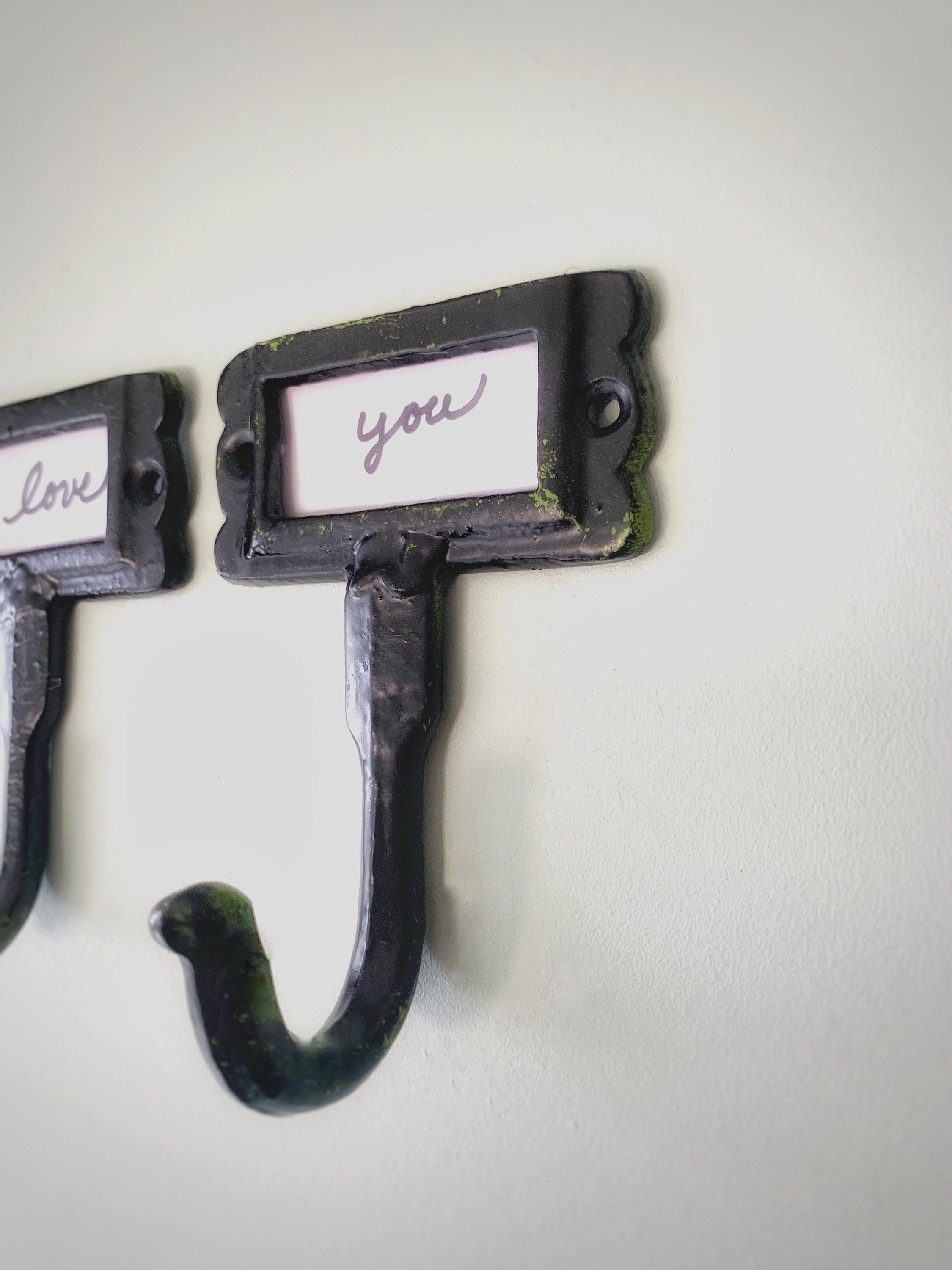 Name Plate Wall Hook Name Plate Holder - Etsy