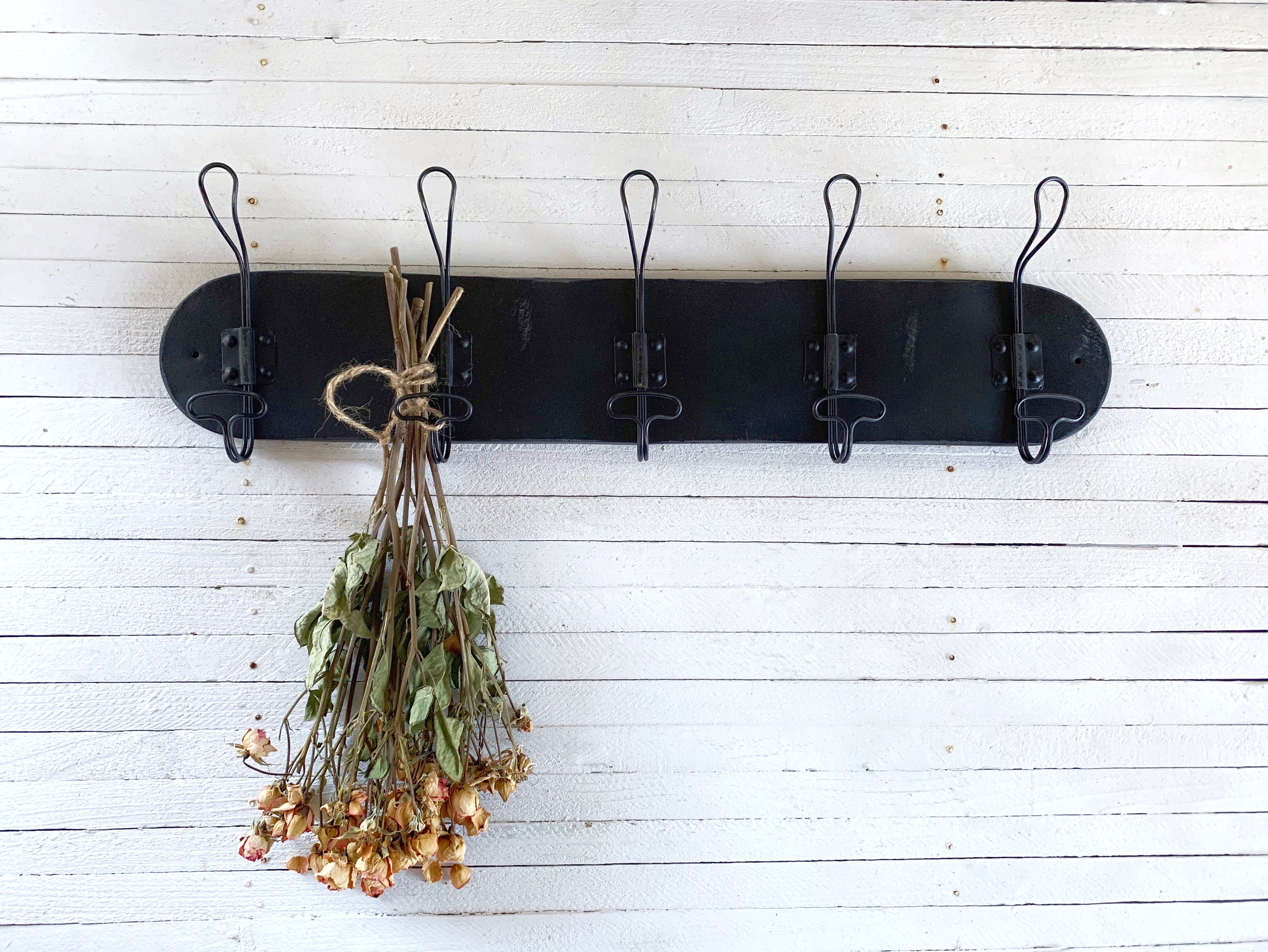 Wall Hook Rack Metal Wall Decor For The Home | Etsy