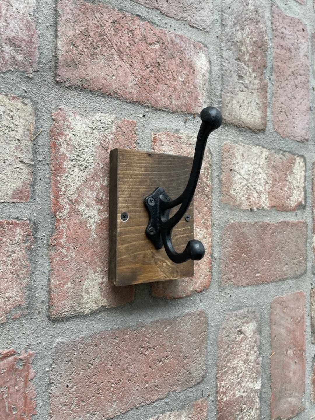 Farmhouse Wall Hook, Cast Iron Hook, Towel Hook, Robe Hook, Farmhouse ...