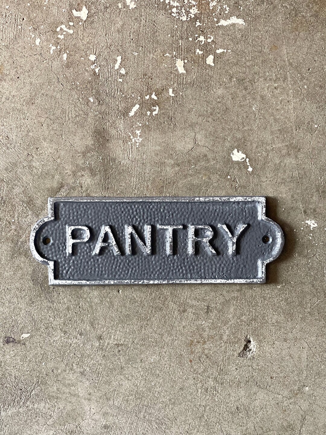 Pantry Door Sign French Kitchen Door Sign Door Plaque Vintage Style ...