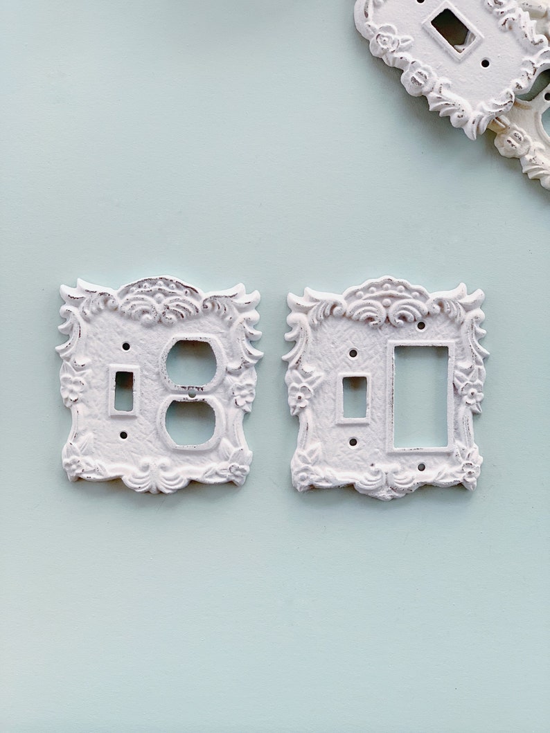 Light Switch Covers Cast Iron Switch Cover Single Outlet | Etsy