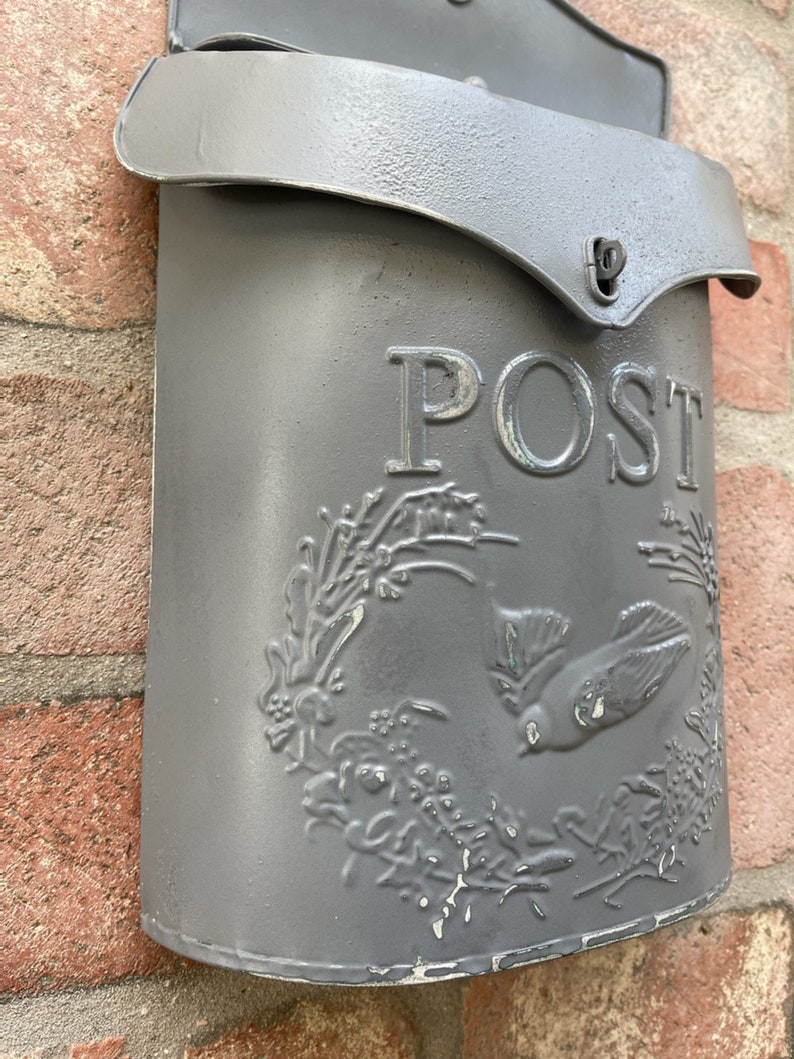 Mailbox Post, Metal Box, Wedding Card Box, Post - Etsy