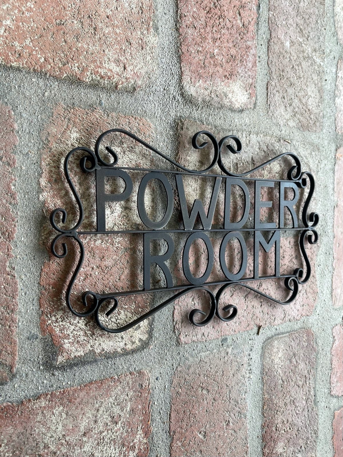 Powder Room Sign Bathroom Decor Powder Room Decor Rustic | Etsy