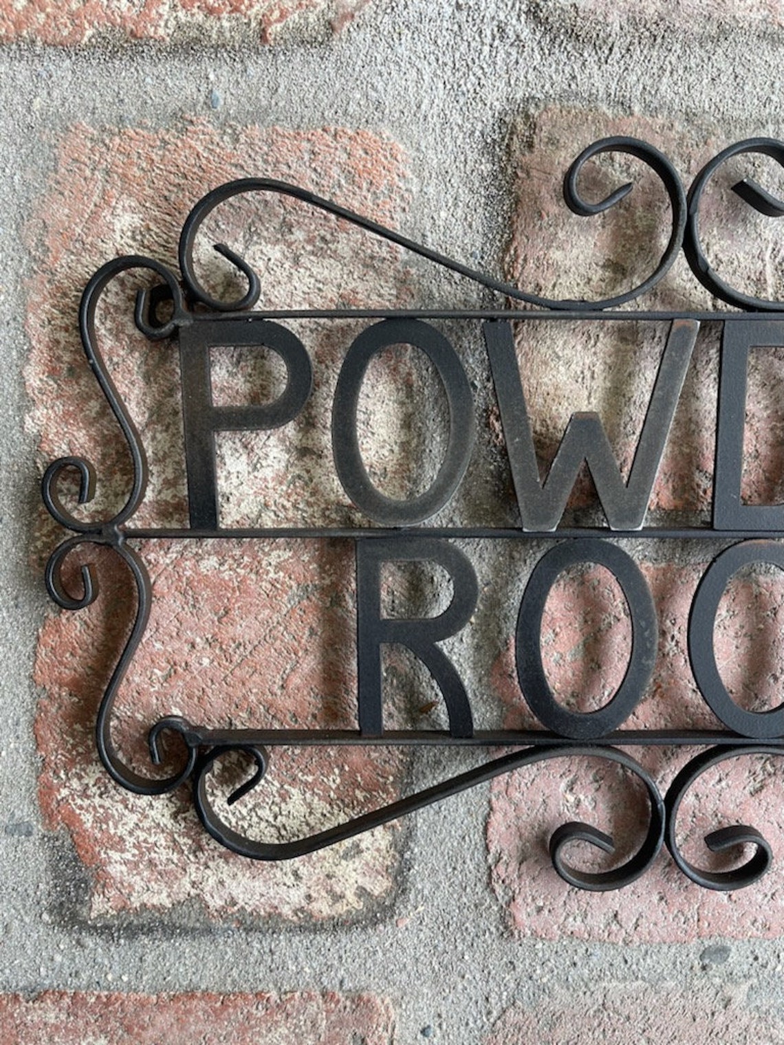 Powder Room Sign Bathroom Decor Powder Room Decor Rustic | Etsy