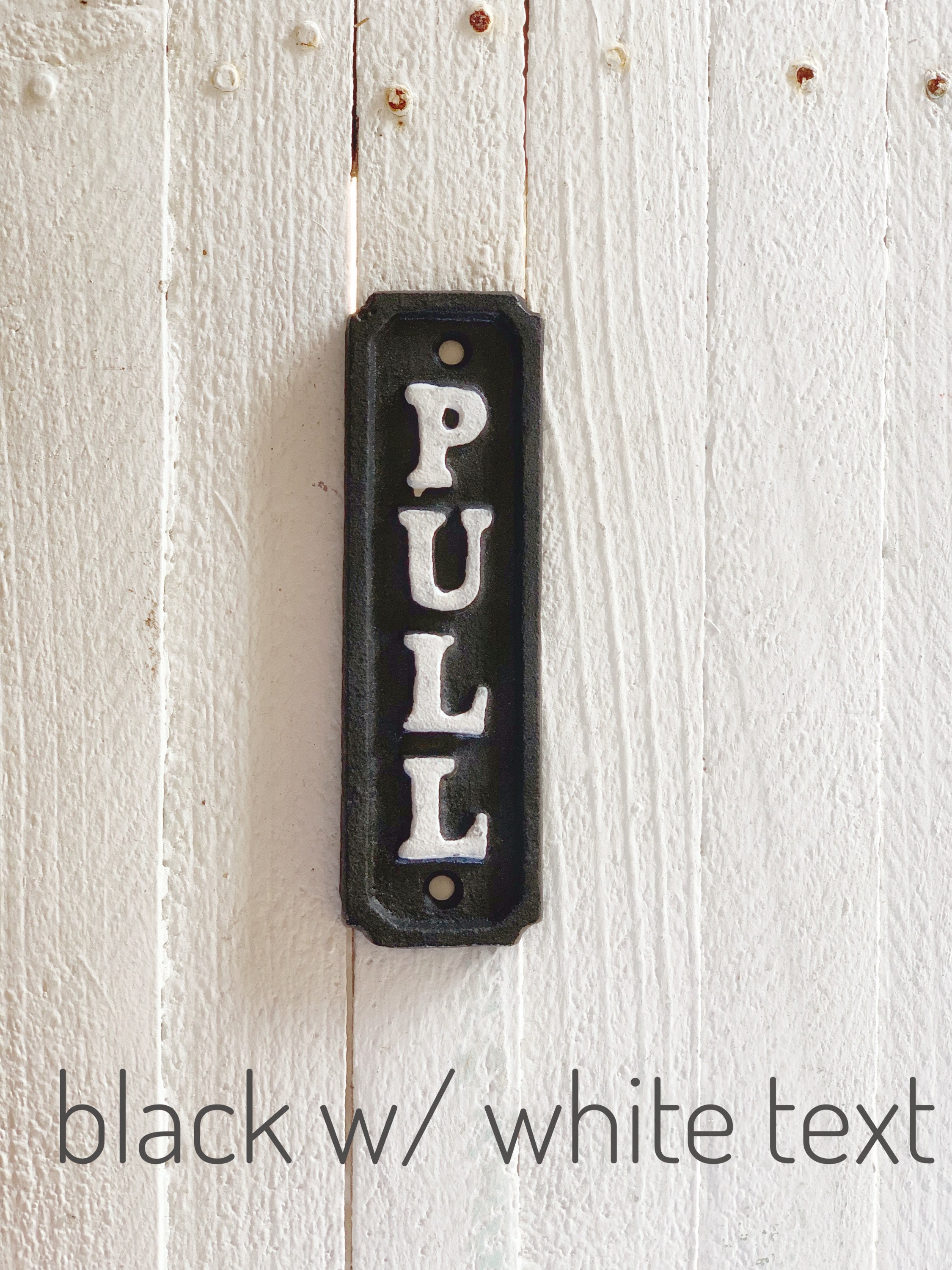 Push Sign Pull Sign Gate Sign Front Gate Decor Door Signs - Etsy
