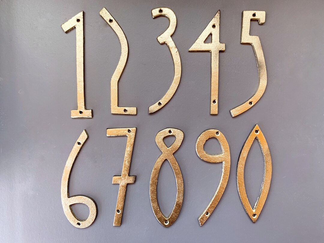 House Number Sign, House Numbers, Mailbox, Home Decor, for the Home ...