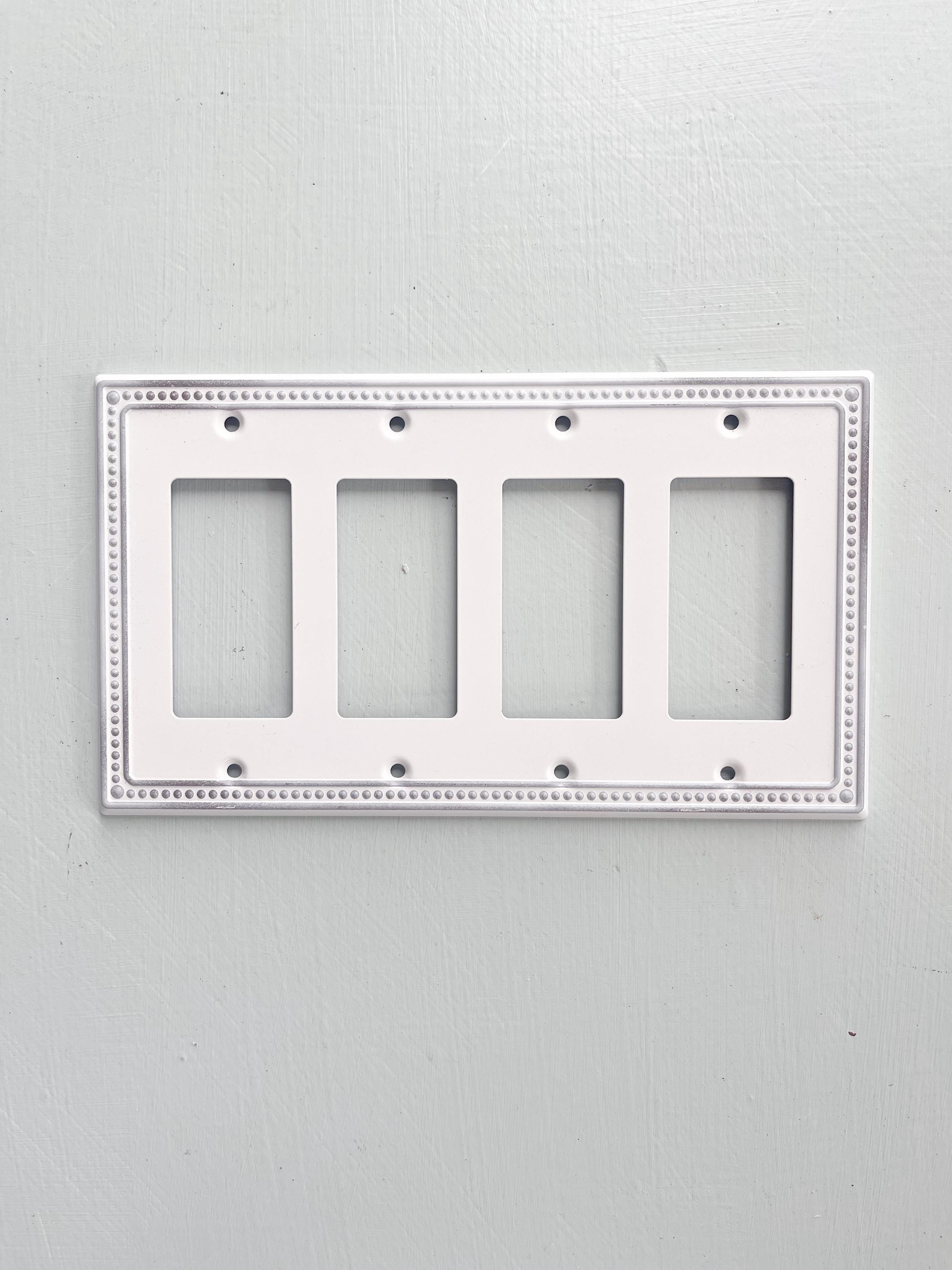 Modern Metal Light Switch Plate Cover-minimalist Wall Plate for ...