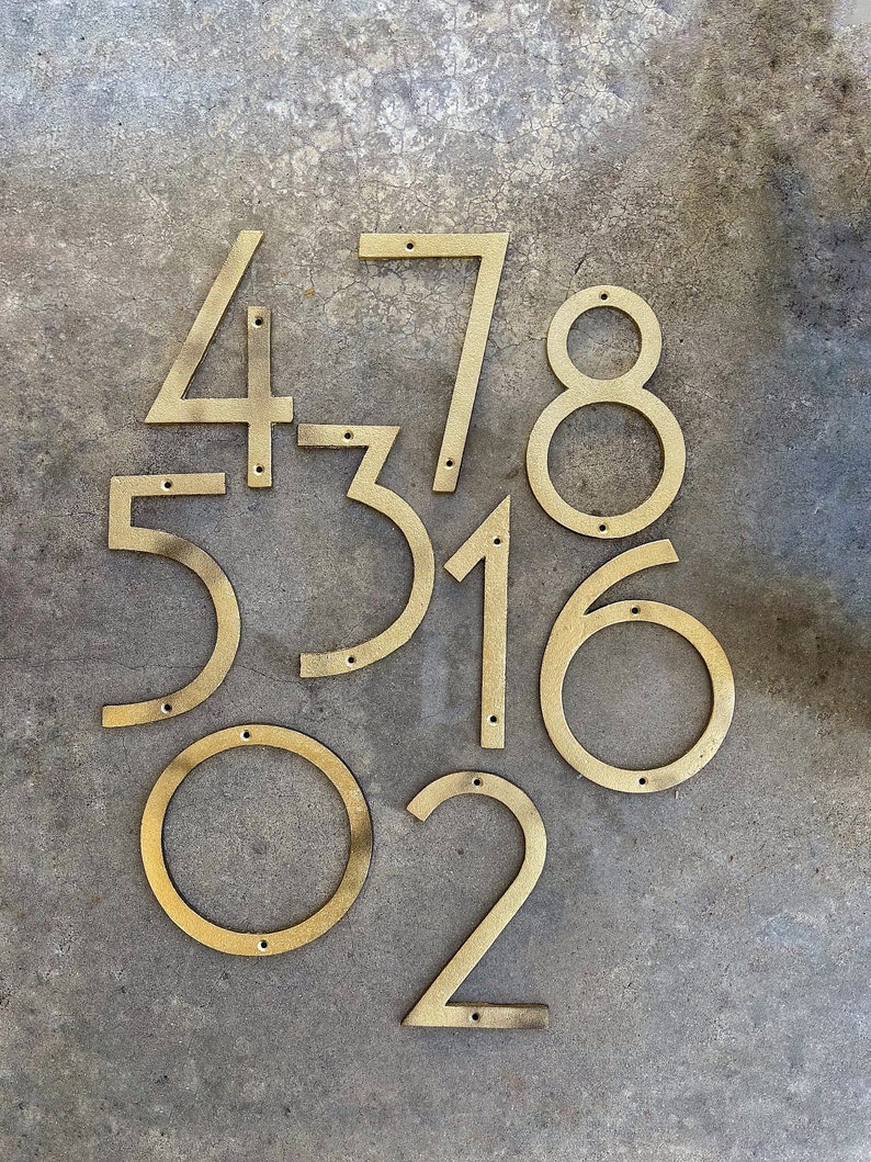 House Numbers House Numbers Large House Numbers Modern | Etsy