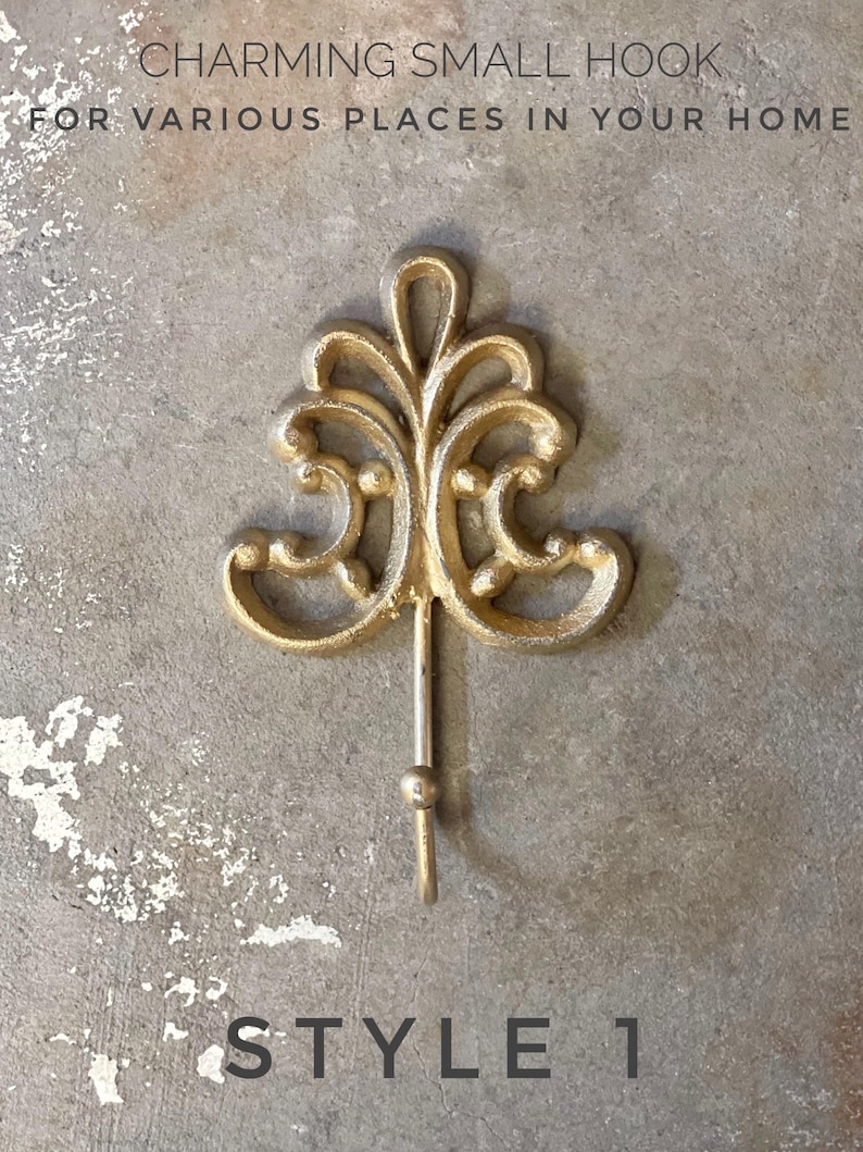 Small Wall Hook for Home Decor and Towel Holder - Etsy