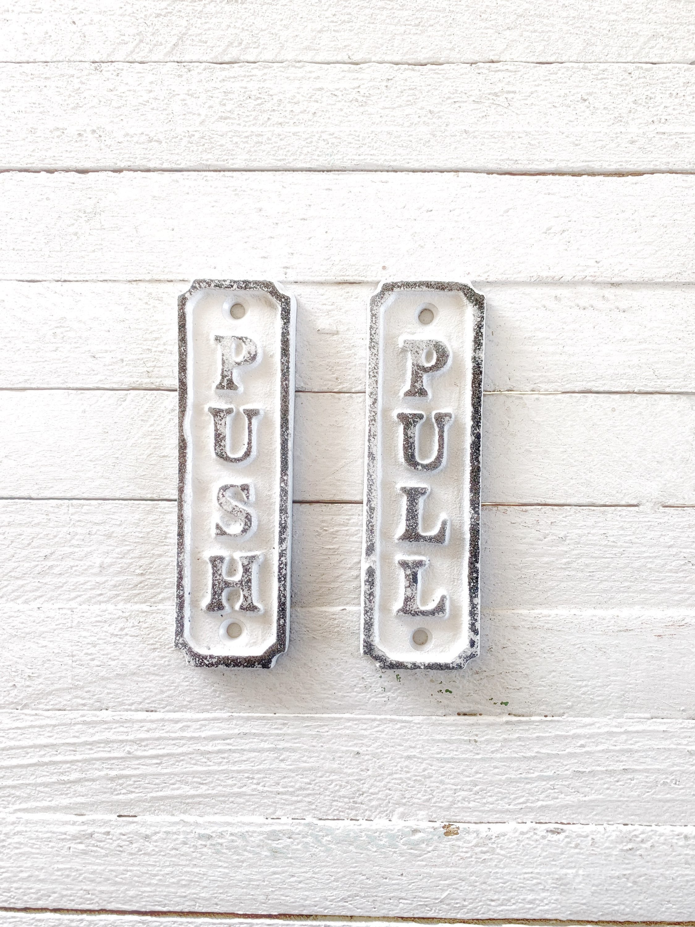 Push Sign Pull Sign Gate Sign Front Gate Decor Door Signs - Etsy