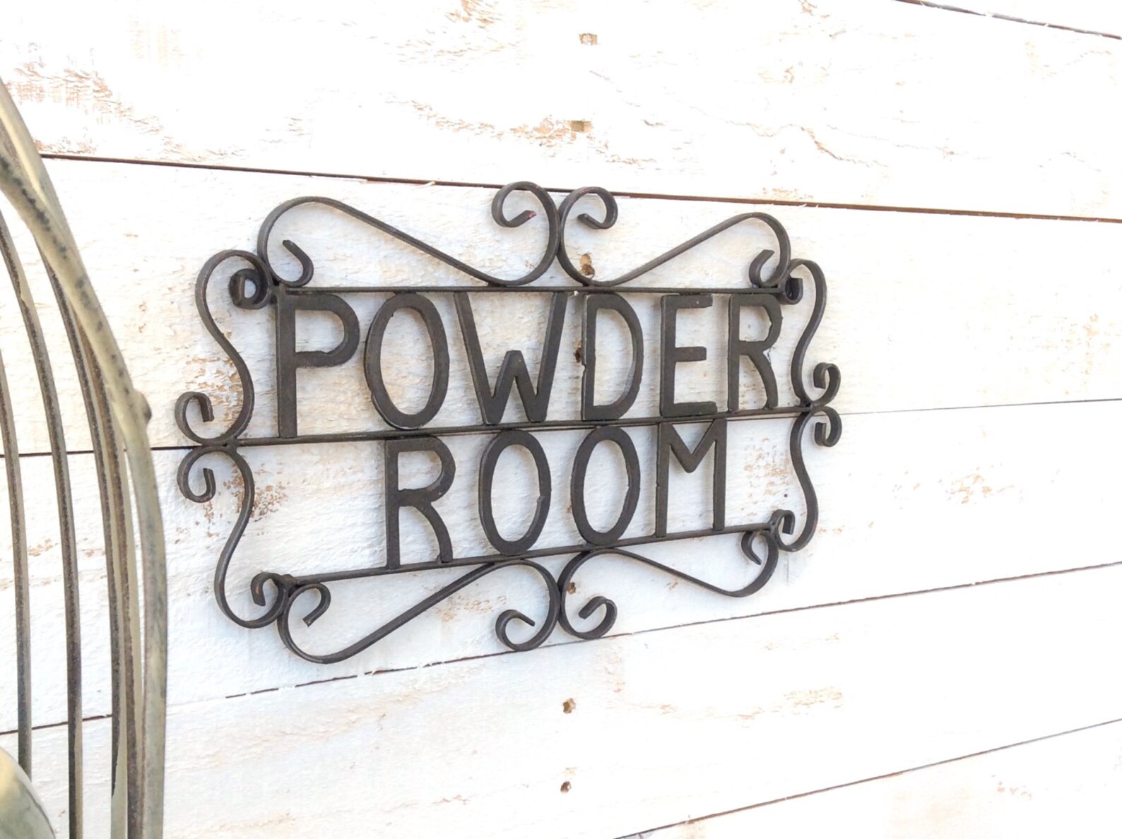 Powder Room Sign Bathroom Decor Powder Room Decor Rustic | Etsy