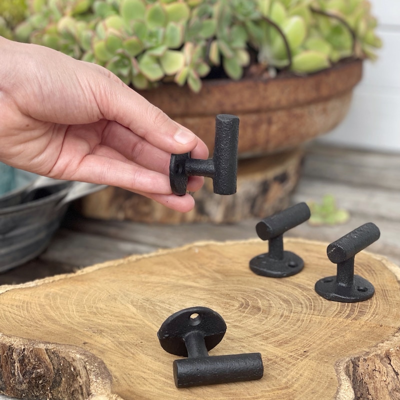 Black Wall Hooks - Etsy