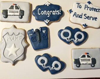 Police Cookies | Etsy