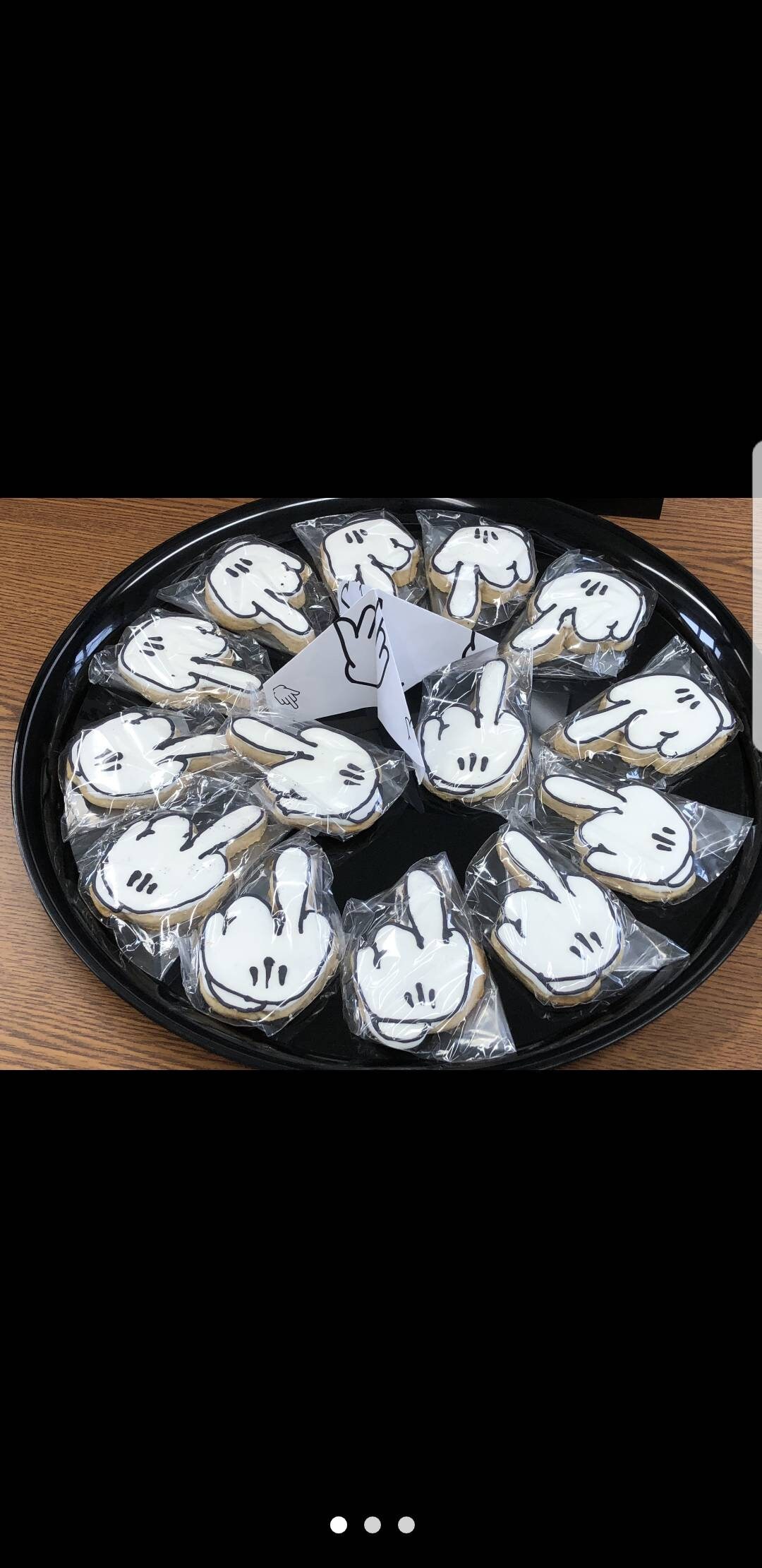 12 Middle Finger Cookies - Etsy