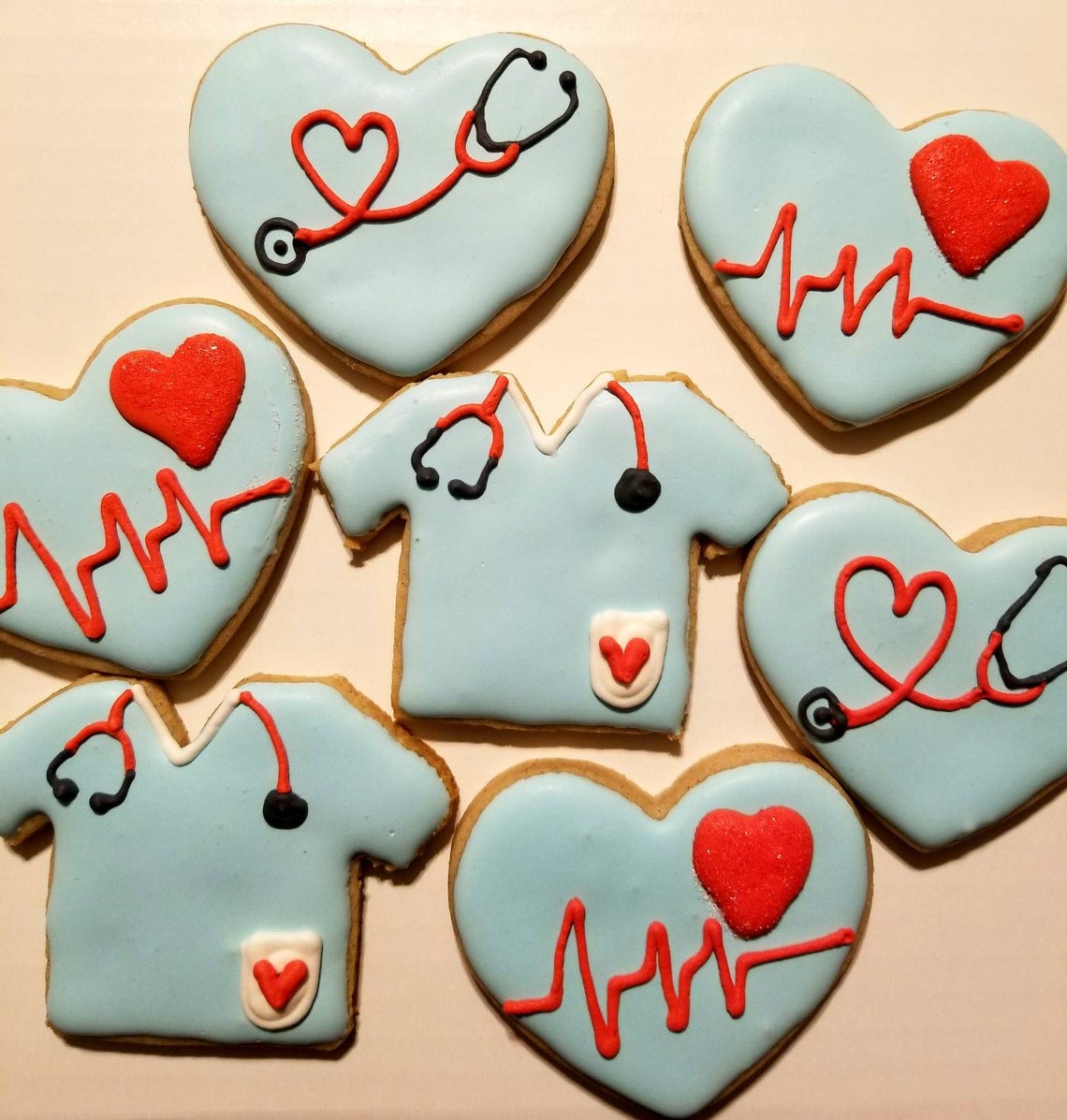 Nurse Cookies 12 - Etsy