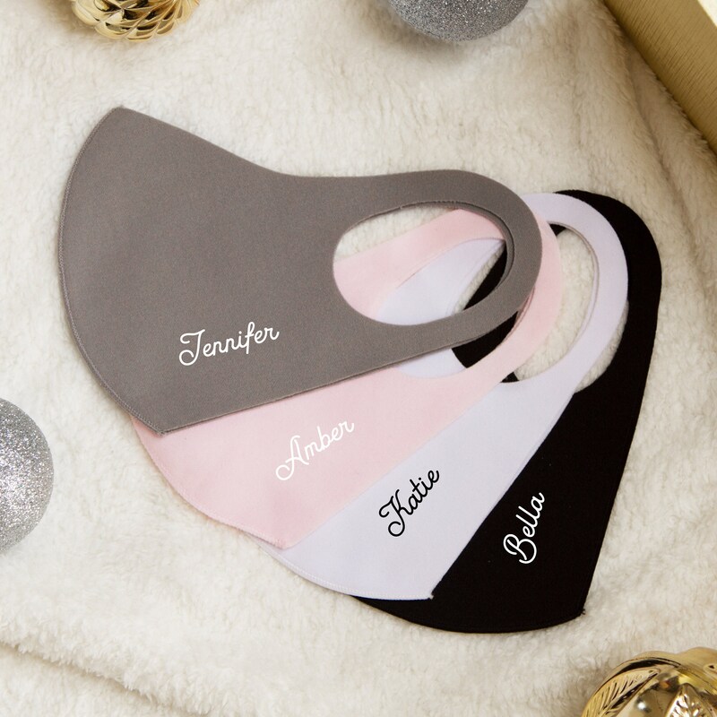 Personalized Face Mask - Etsy