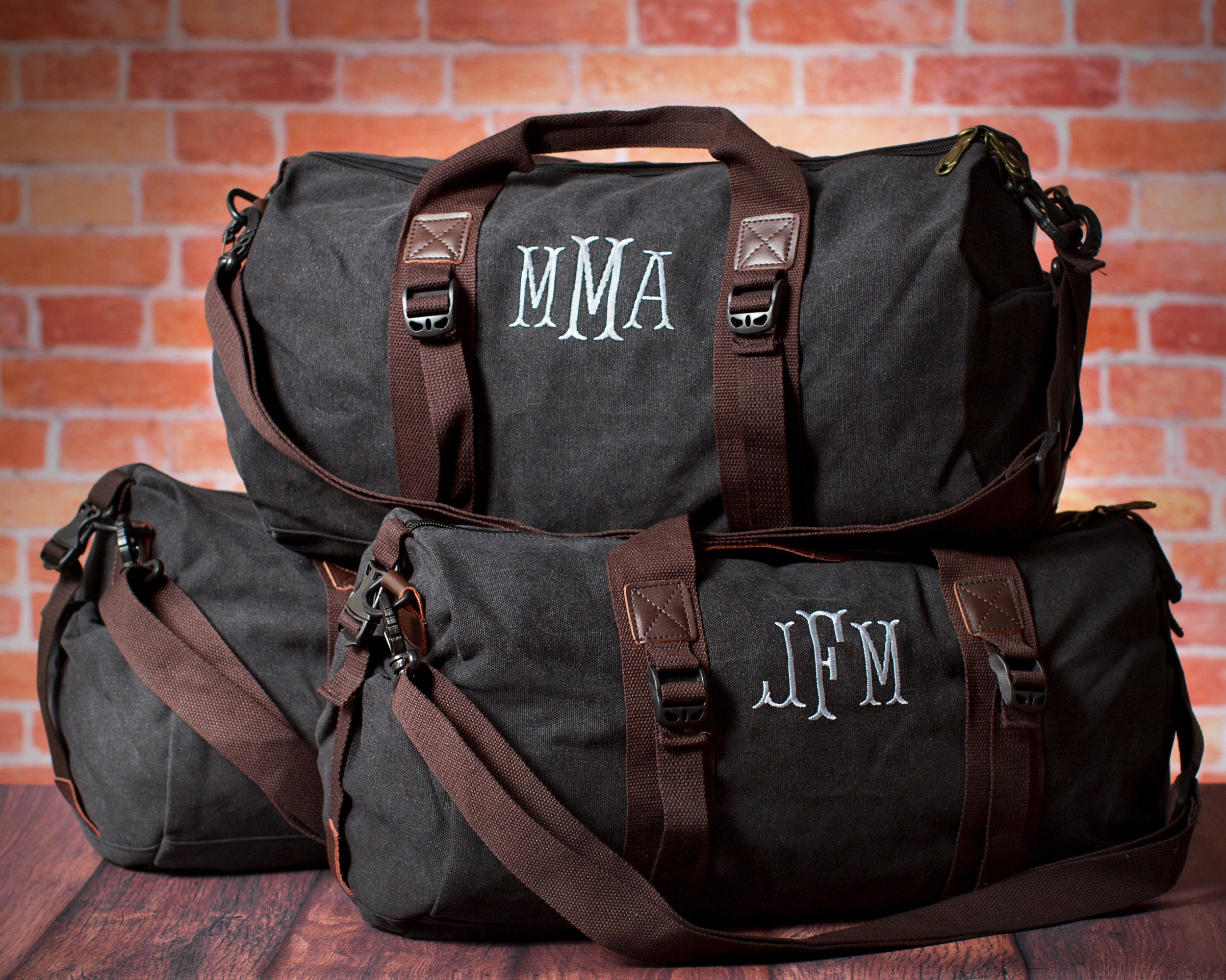 Personalized Duffel Bag, Custom Birthday Gift for Him, Overnight Travel ...