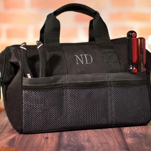 Personalized Tool Bag, Custom Groomsmen Gift, Monogrammed Small Tool ...