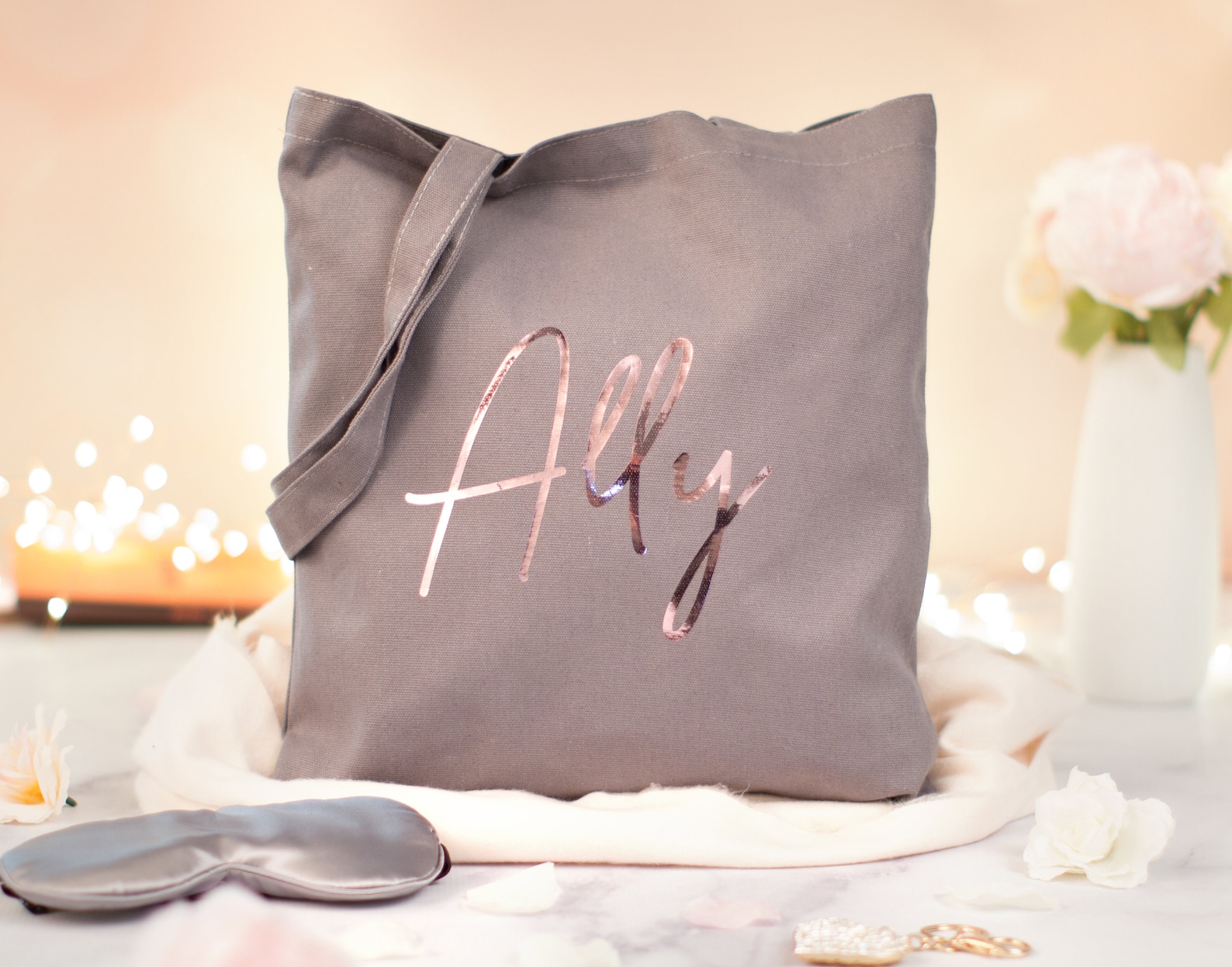 Personalized Birthday Gift Tote Bag, Birthday Gift for Her, Custom ...