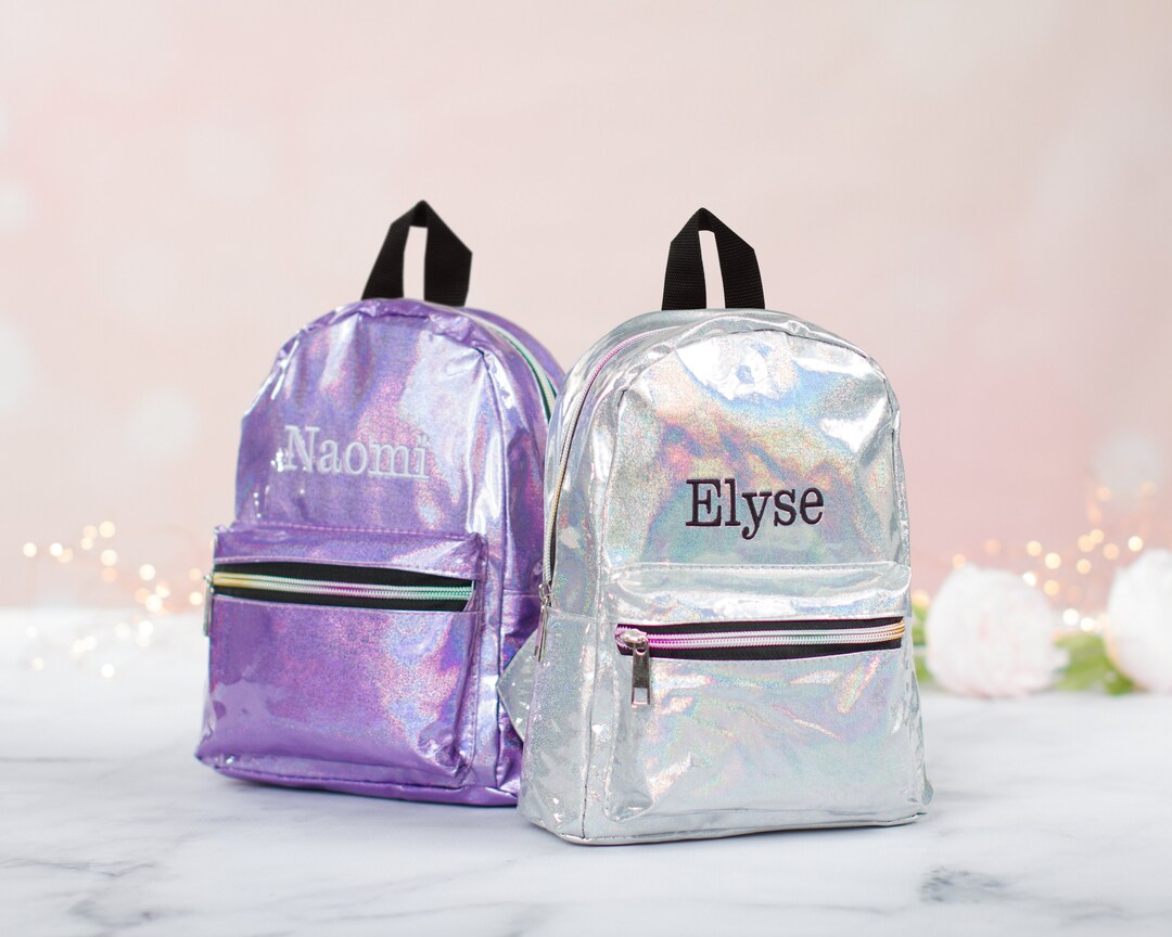 Personalized Mini Glitter Backpack, Custom Easter Basket, Personalized ...