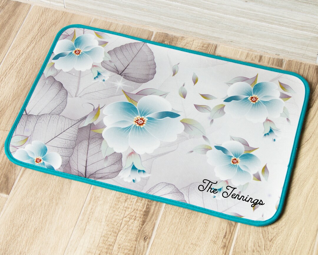Personalized Bath Mat, Newlywed Gift, Bathroom Decor, Wedding Gift ...