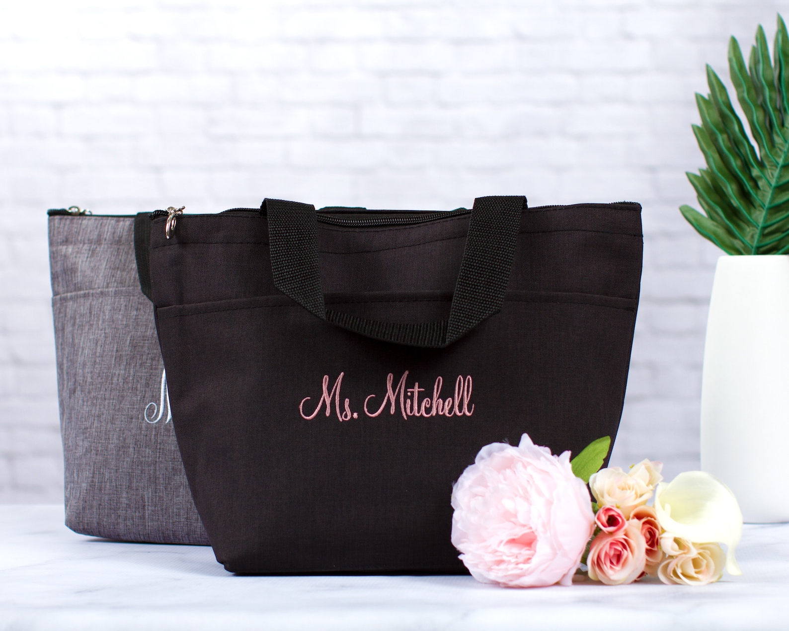 Personalized Lunch Tote Cute Holiday Gift Lunch Bag - Etsy