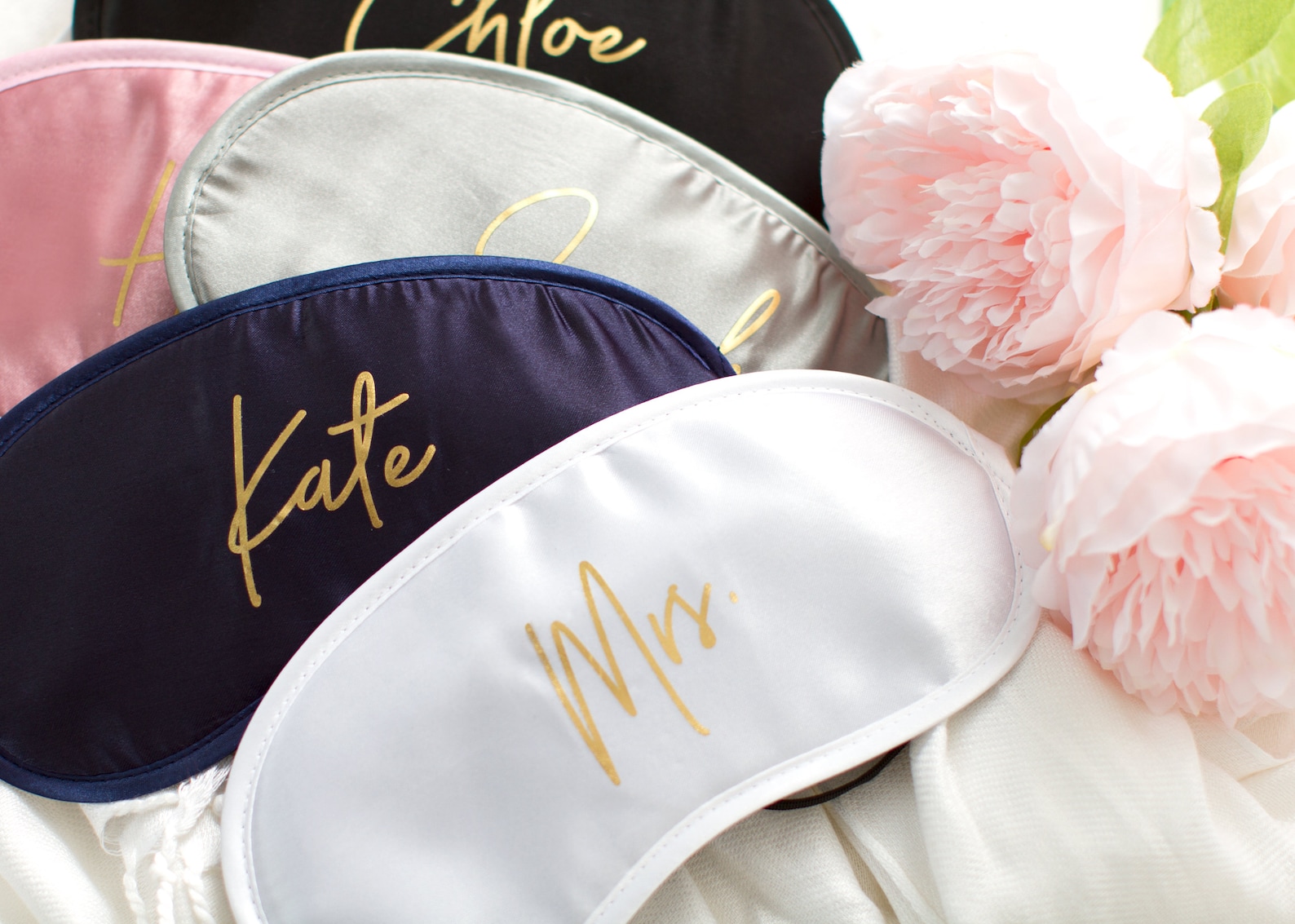 Custom Name Sleep Mask Personalized Eye Mask Bridesmaid Gift - Etsy
