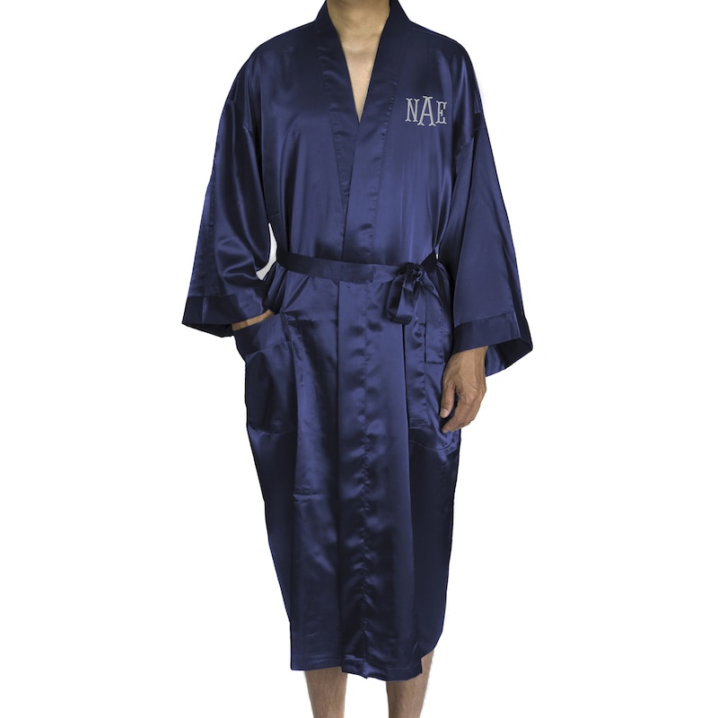 Satin Robes Mens - Etsy