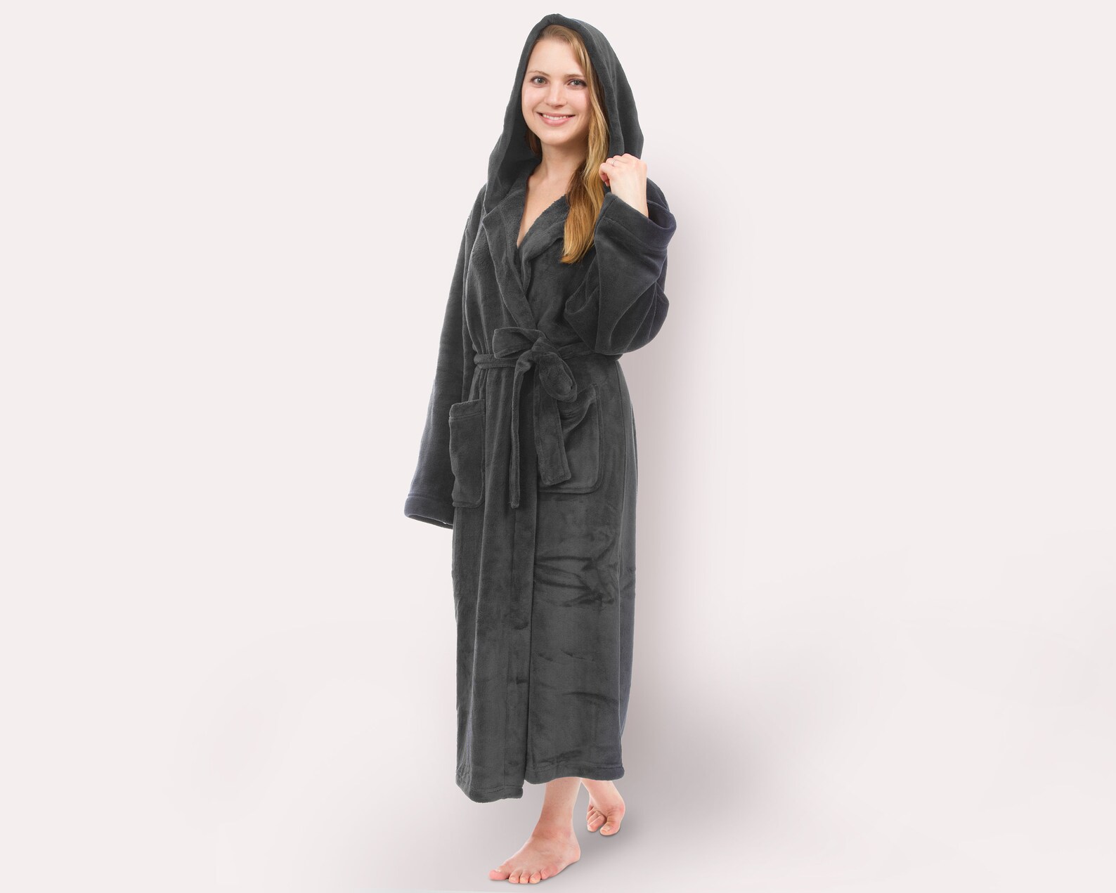 Personalized Birthday Gift for Her Custom Fleece Robe Gift - Etsy