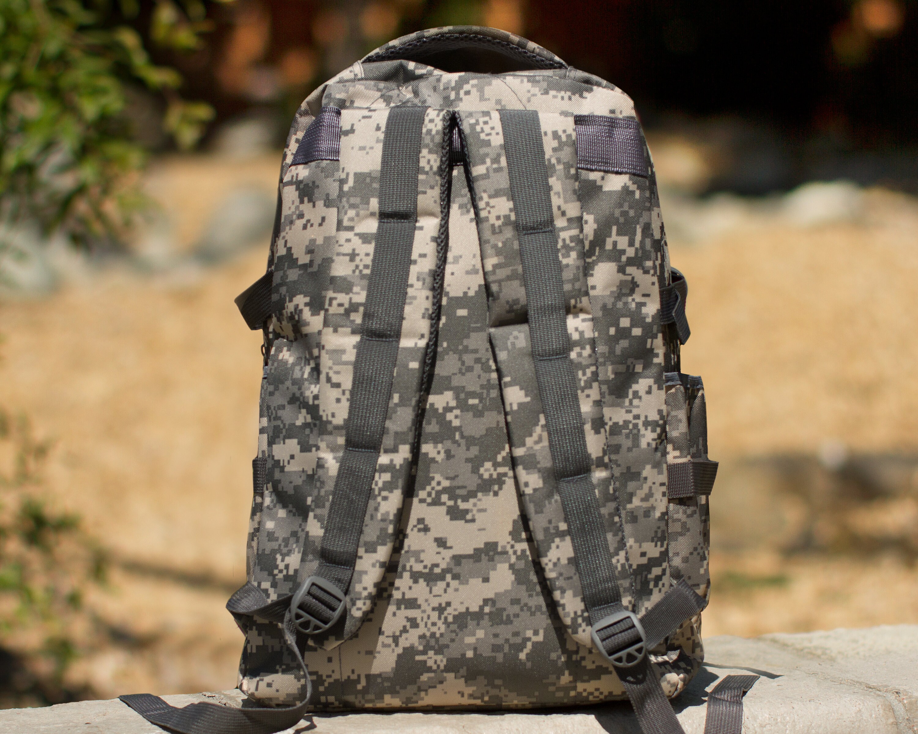 Personalized Men's Backpack Camo Backpack Rugged Gift | Etsy