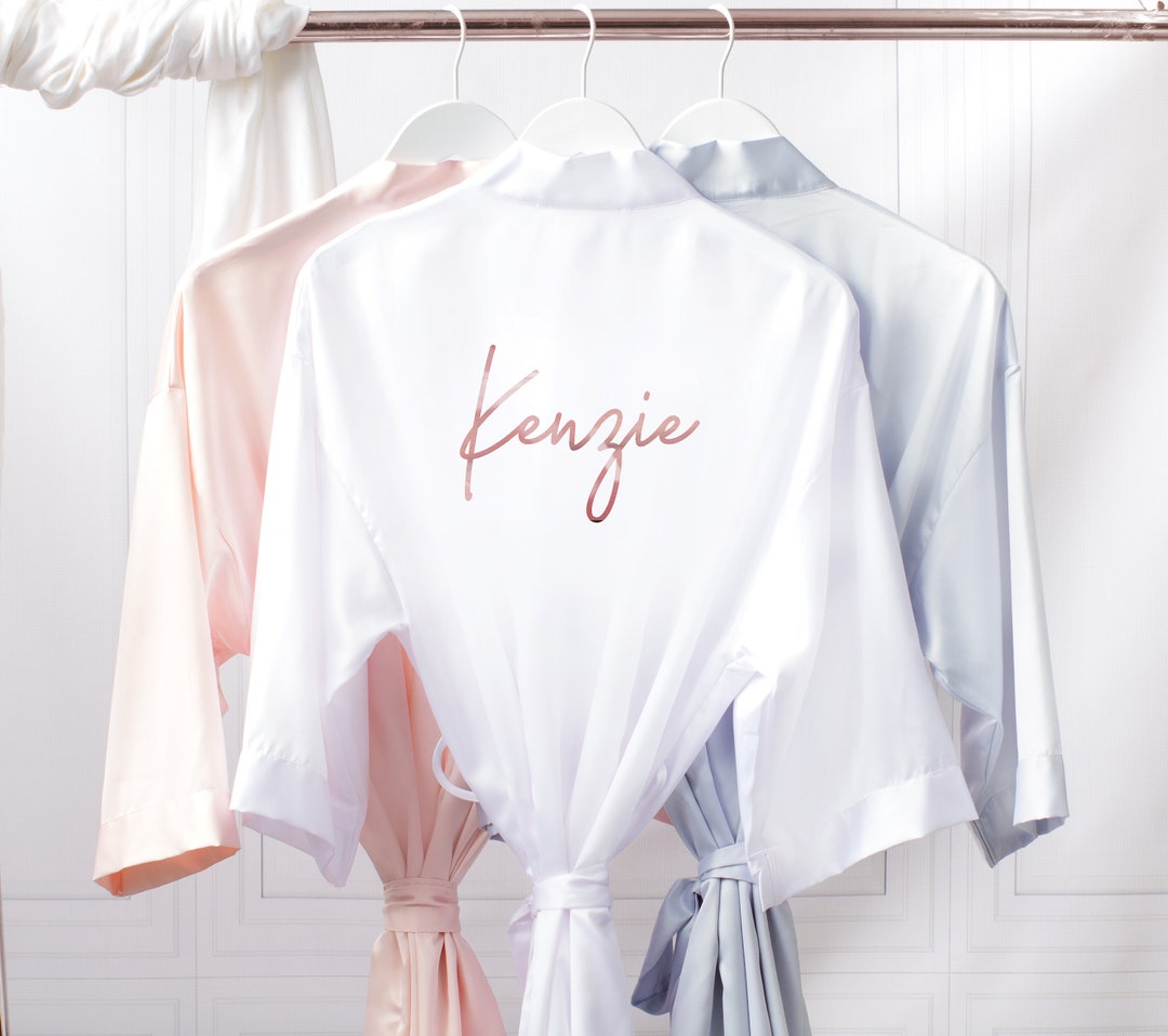 Personalized Robe for Valentine, Cute Valentine's Day Gift, Custom Robe ...