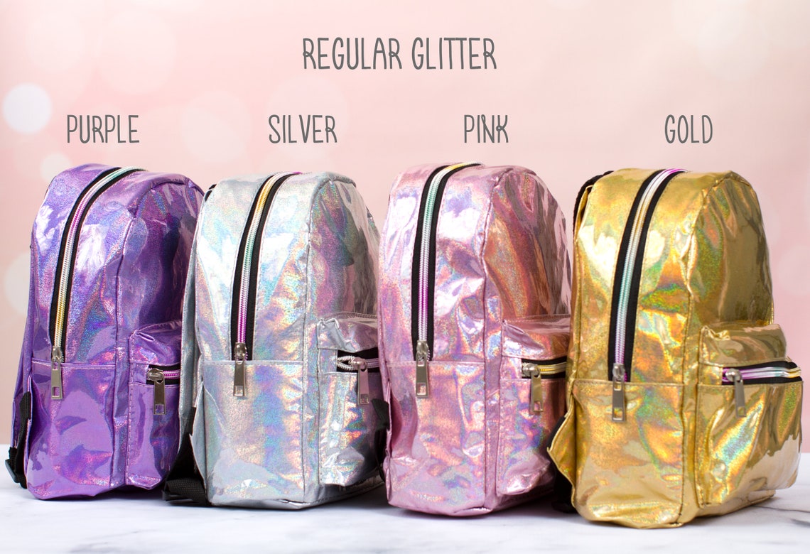Back to School Gift Toddler MINI Glitter Backpack - Etsy