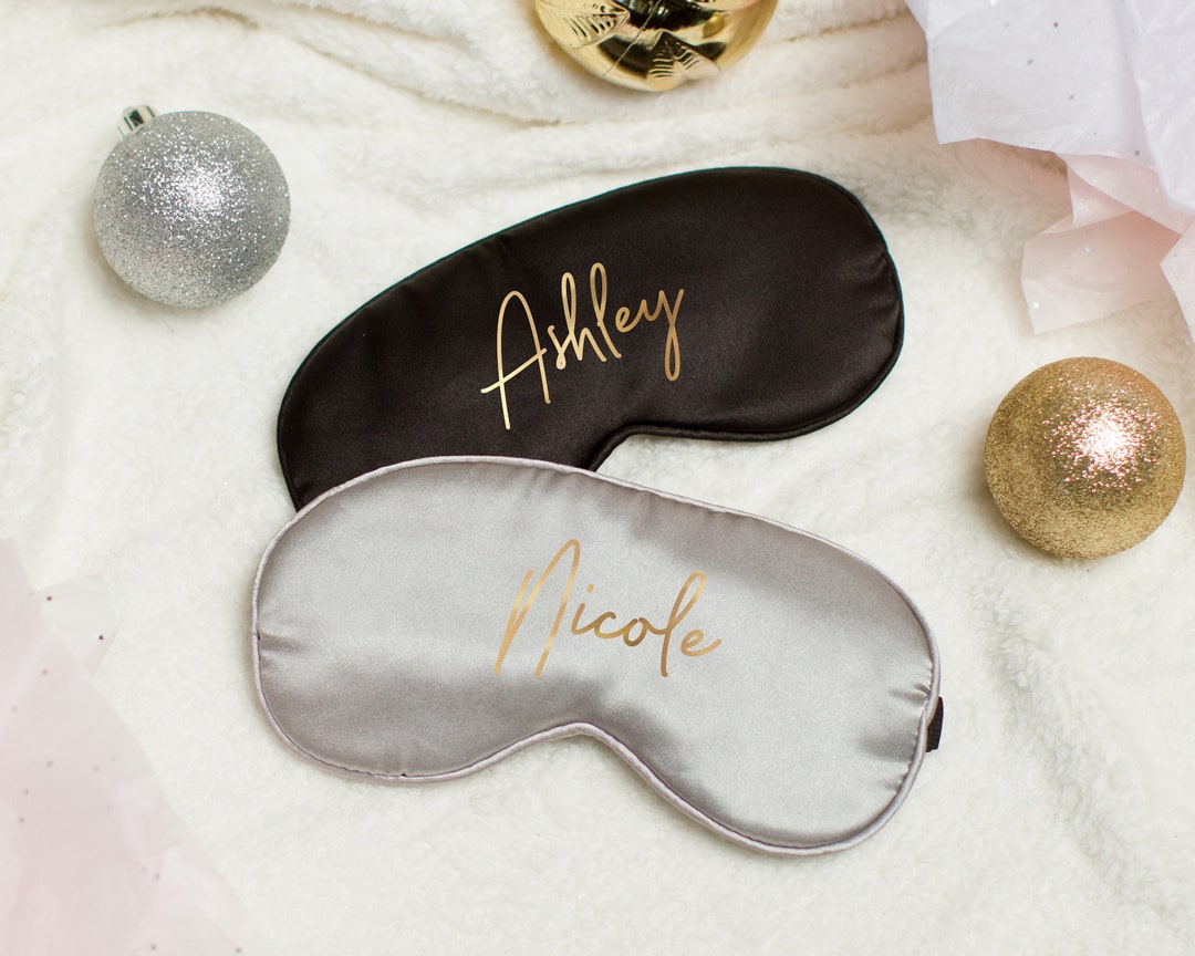 Personalized Eye Mask, Custom Printed Eye Mask, Stocking Stuffer ...