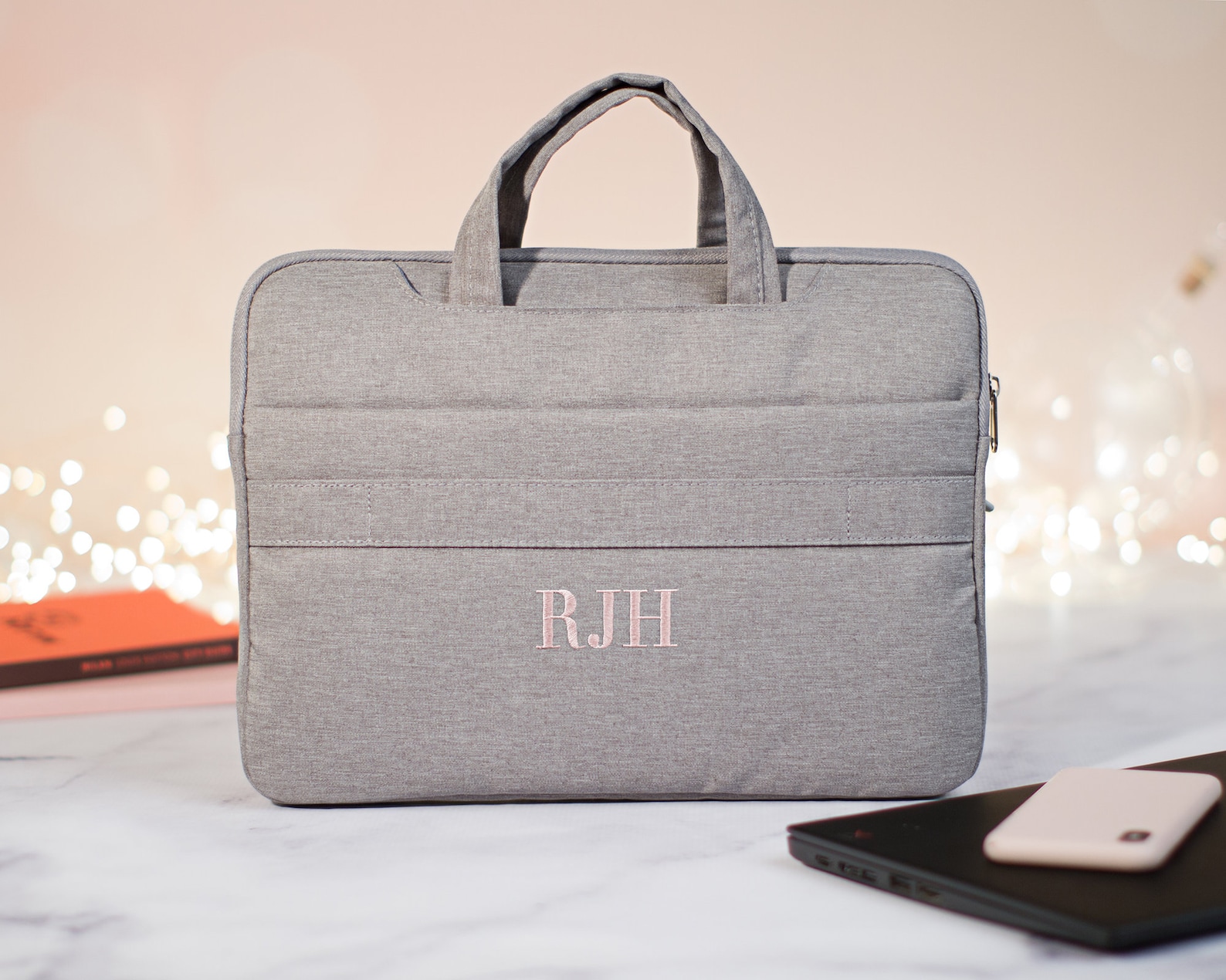 Monogrammed Laptop Sleeve Custom Laptop Tablet Case - Etsy