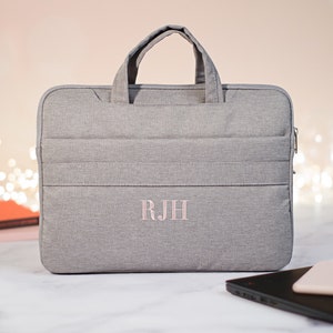 Monogrammed Laptop Sleeve, Custom Laptop Tablet Case, Personalized ...