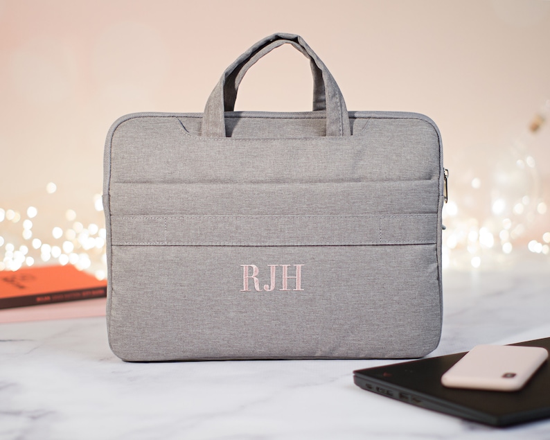 Monogrammed Laptop Sleeve Custom Laptop Tablet Case - Etsy