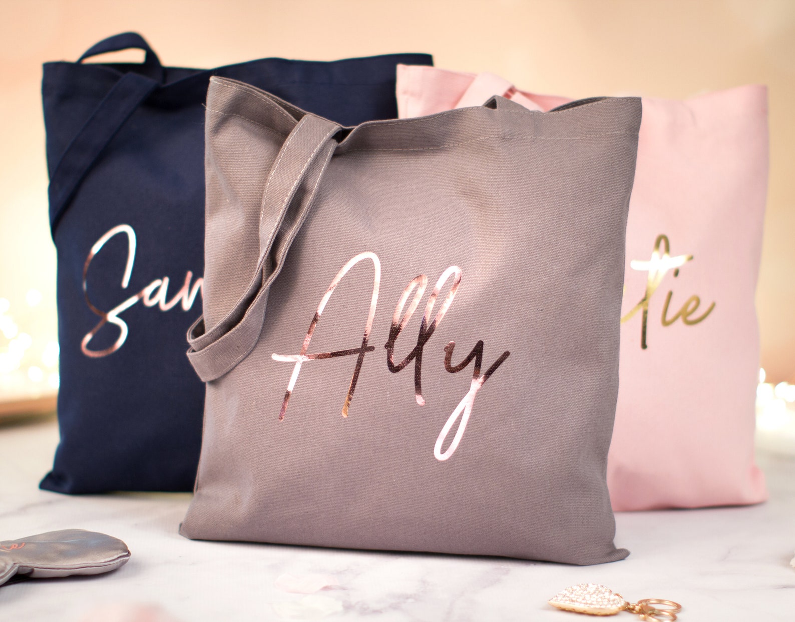 Personalized Birthday Gift Tote Bag, Birthday Gift for Her, Custom ...