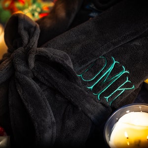 Personalized Men's Holiday Gift, Custom Gift Robe for Him, Custom ...