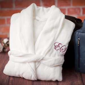 Personalized Men's Holiday Gift, Custom Gift Robe for Him, Custom ...