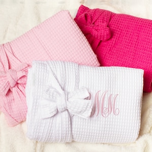 Personalized Women's Waffle Robe Custom Holiday Gift for - Etsy