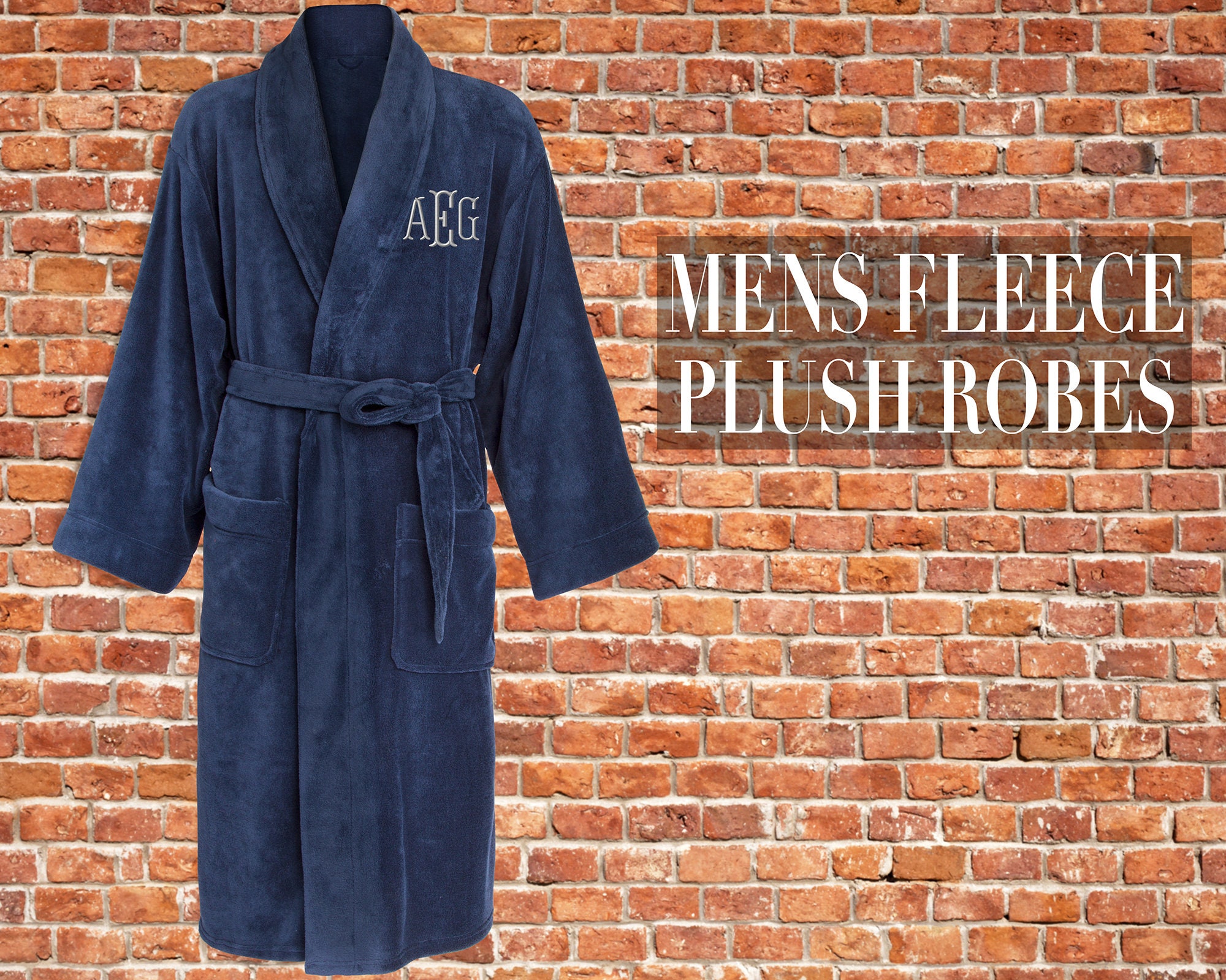 Personalized Robe Custom Birthday Gift for Him Cozy Fleece - Etsy