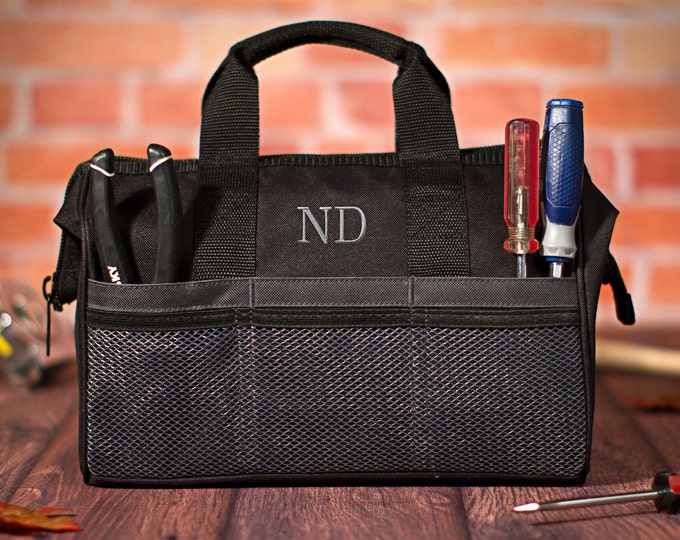 Personalised Tool Bag Tool Holder Portable Tool Storage Fathers Day ...