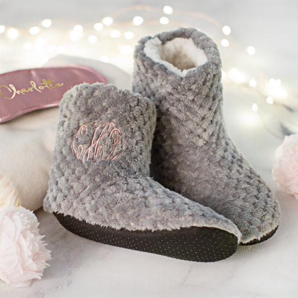 Embroidered Slippers - Etsy