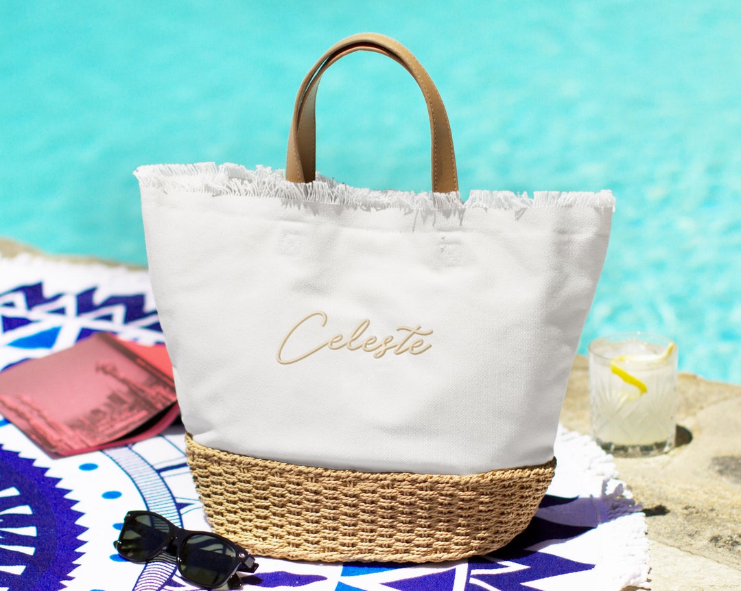 Bride to Be Gift, Custom Beach Bride Purse, Personalized Bridal Shower ...