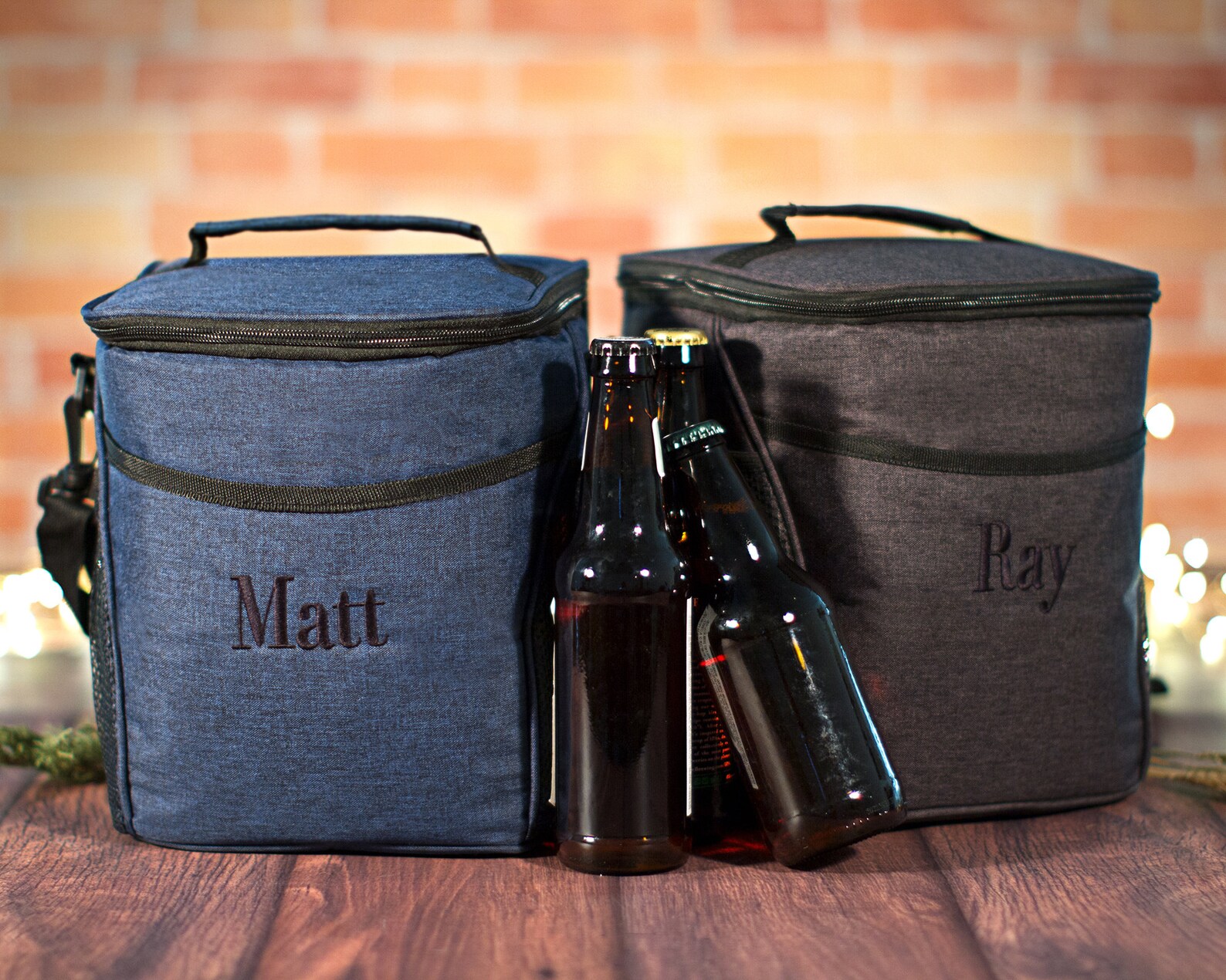 Personalized Beer Cooler Bag, Birthday Gift for Him, Monogrammed ...